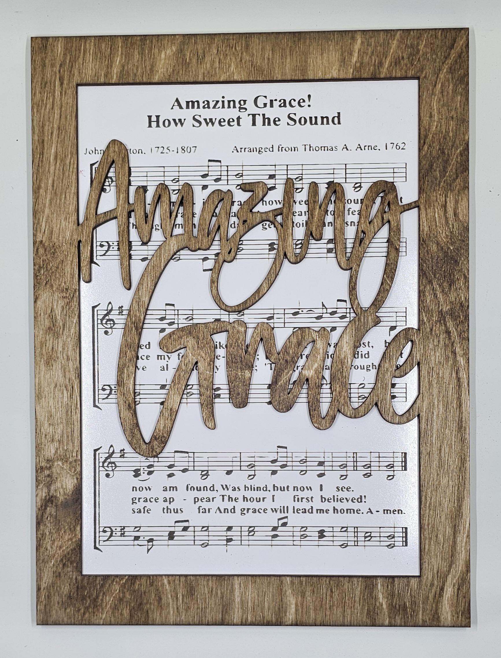Grace Laser Cut File, Wall Art SVG (digital File) - Etsy