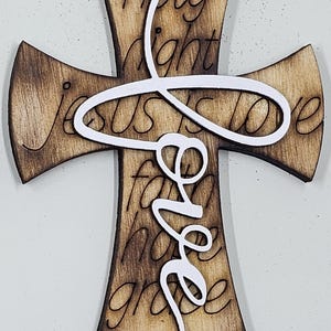 Cross Christmas Tree Ornament SVG DXF AI Laser Cutting File - Etsy