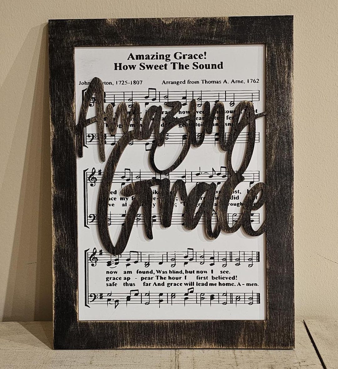 Grace Laser Cut File, Wall Art SVG (digital File) - Etsy