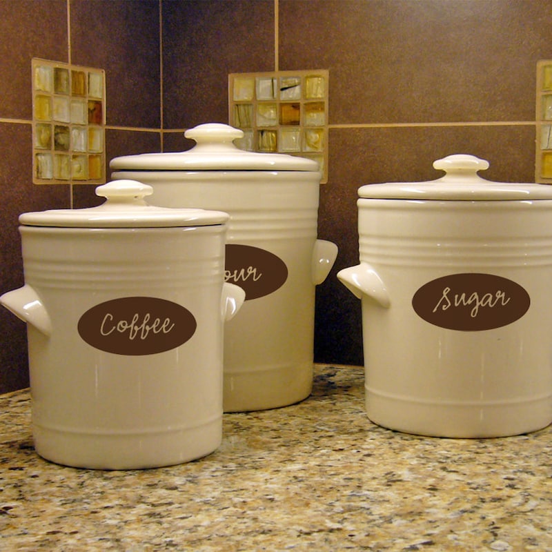 Canister Labels - Etsy