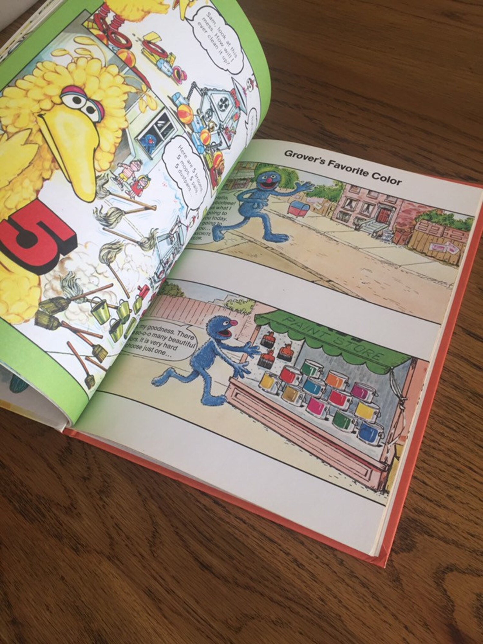 Volume 5 of the Sesame Street Library Vintage Children's - Etsy