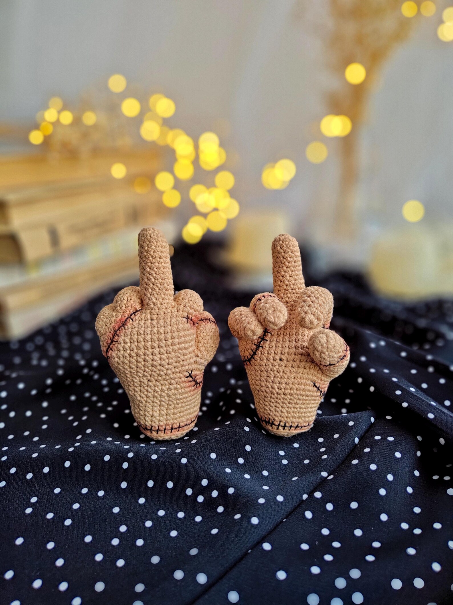 Crochet Thing Pattern Wednesday Hand, Amigurumi Addams Family ...