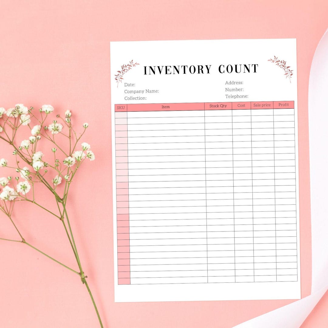Editable Printable Order Form for Small Businesses | Customizable ...