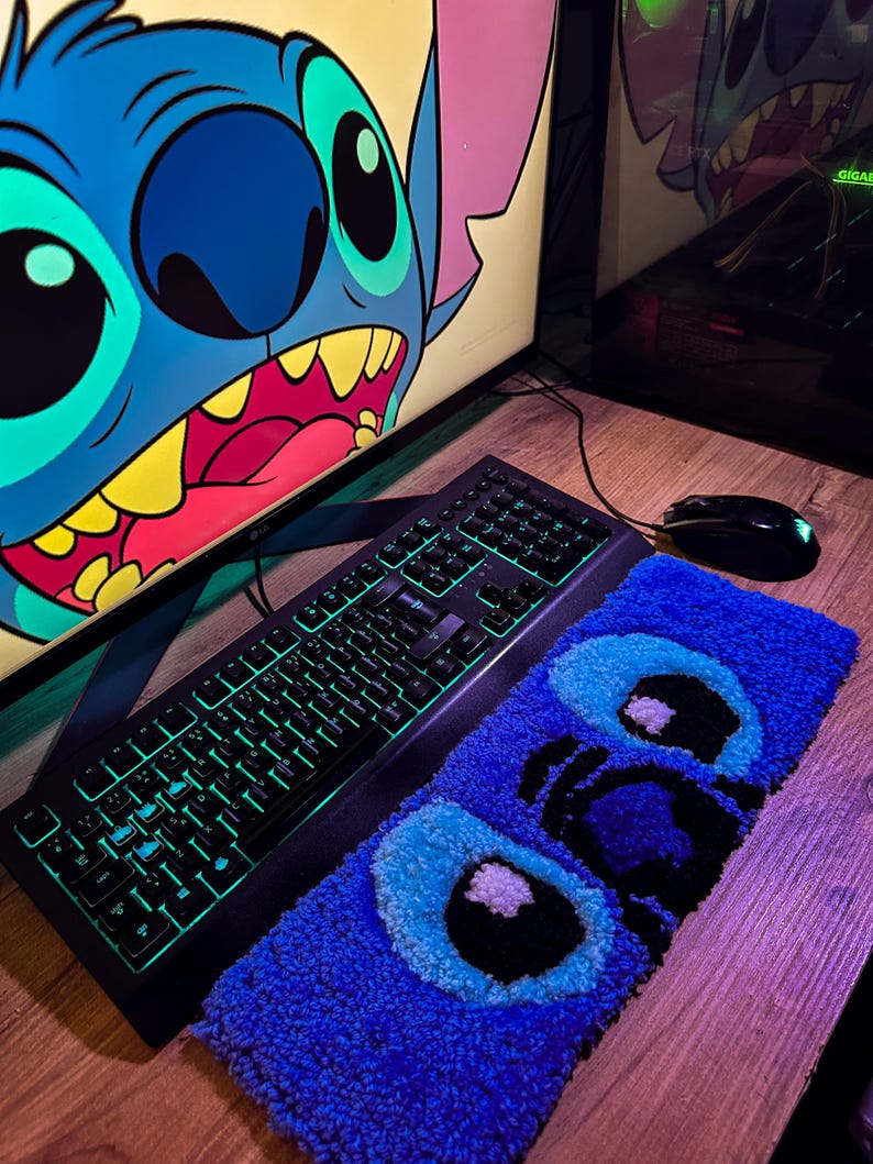 Stitch Keyboard Tufted Design Rug , Handmade Fluffy , Keyboard Rug ...