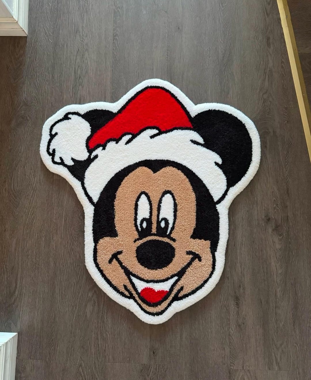Mickey Mouse Tufted Design , Bath Rug , Gamer Gift , Tufting Wool Rug ...