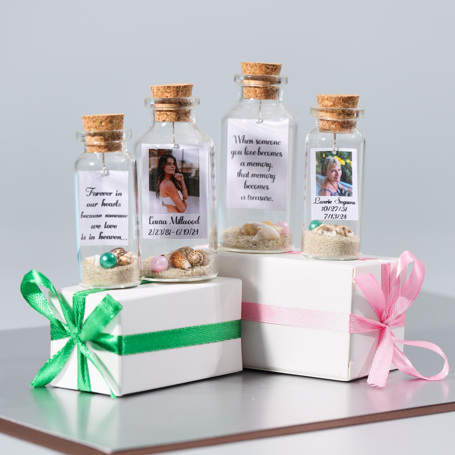 Personalized Memorial Favors, Custom Celebration of Life, Funeral ...