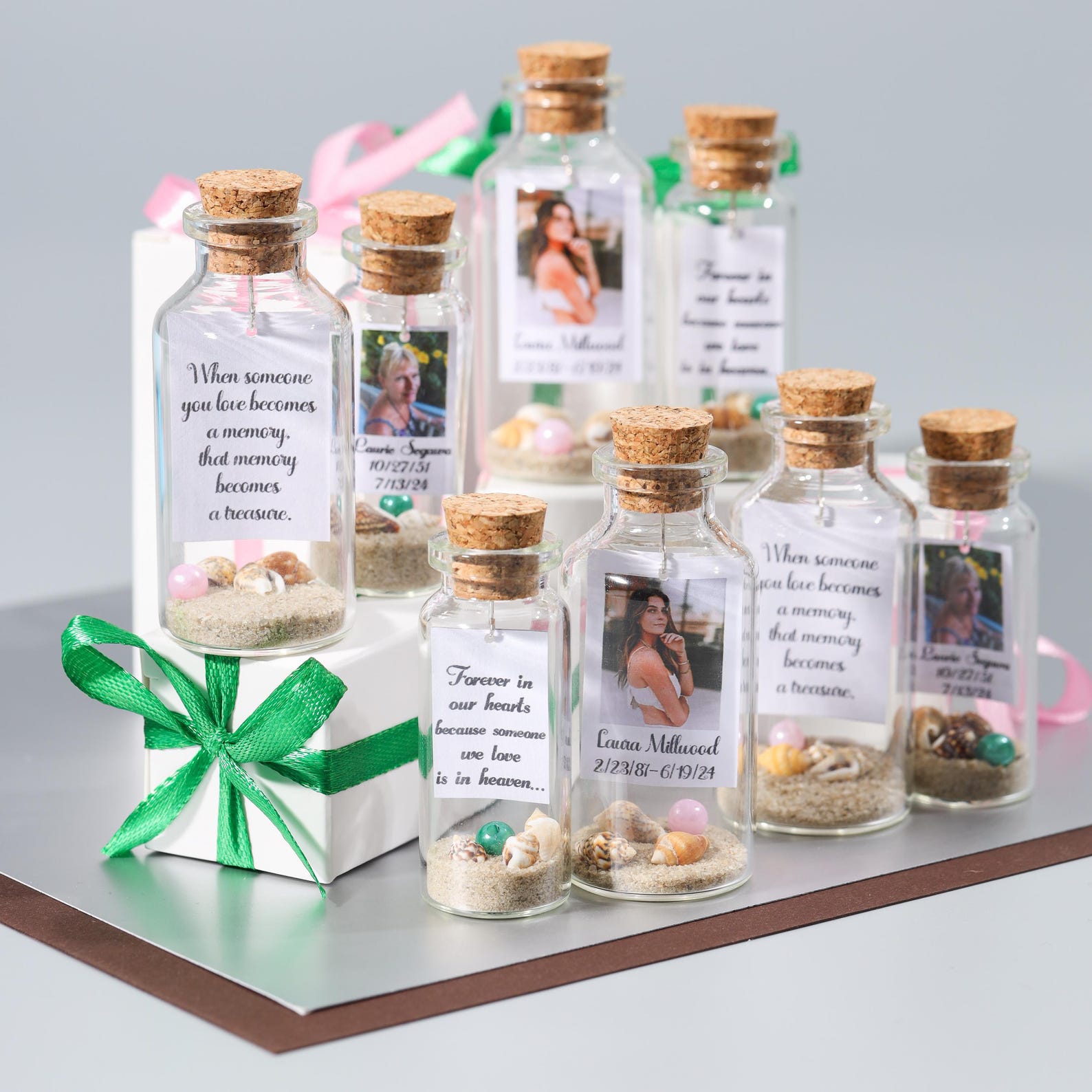 Nautical Memorial Favors, Custom Celebration of Life, Beach Funeral ...