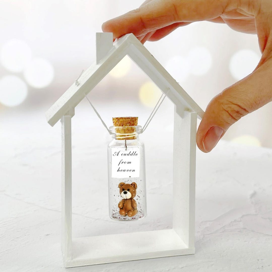 Hugs From Heaven Personalized Memorial Gift, Sorry for Your Loss Gift ...