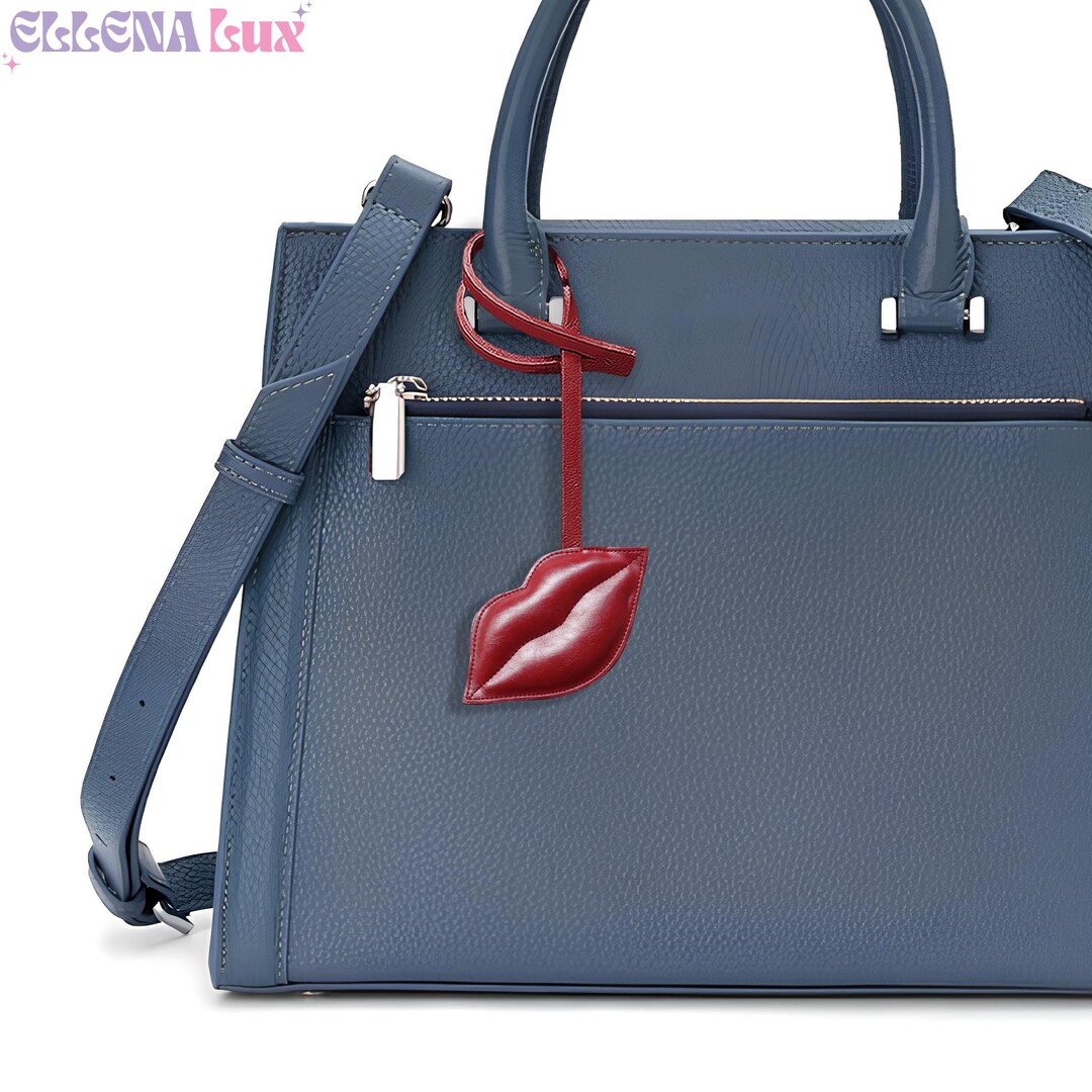 Lip Shape Charm, Butterfly Bag Charm, Lip Keychain, Keychain Charm Lip ...