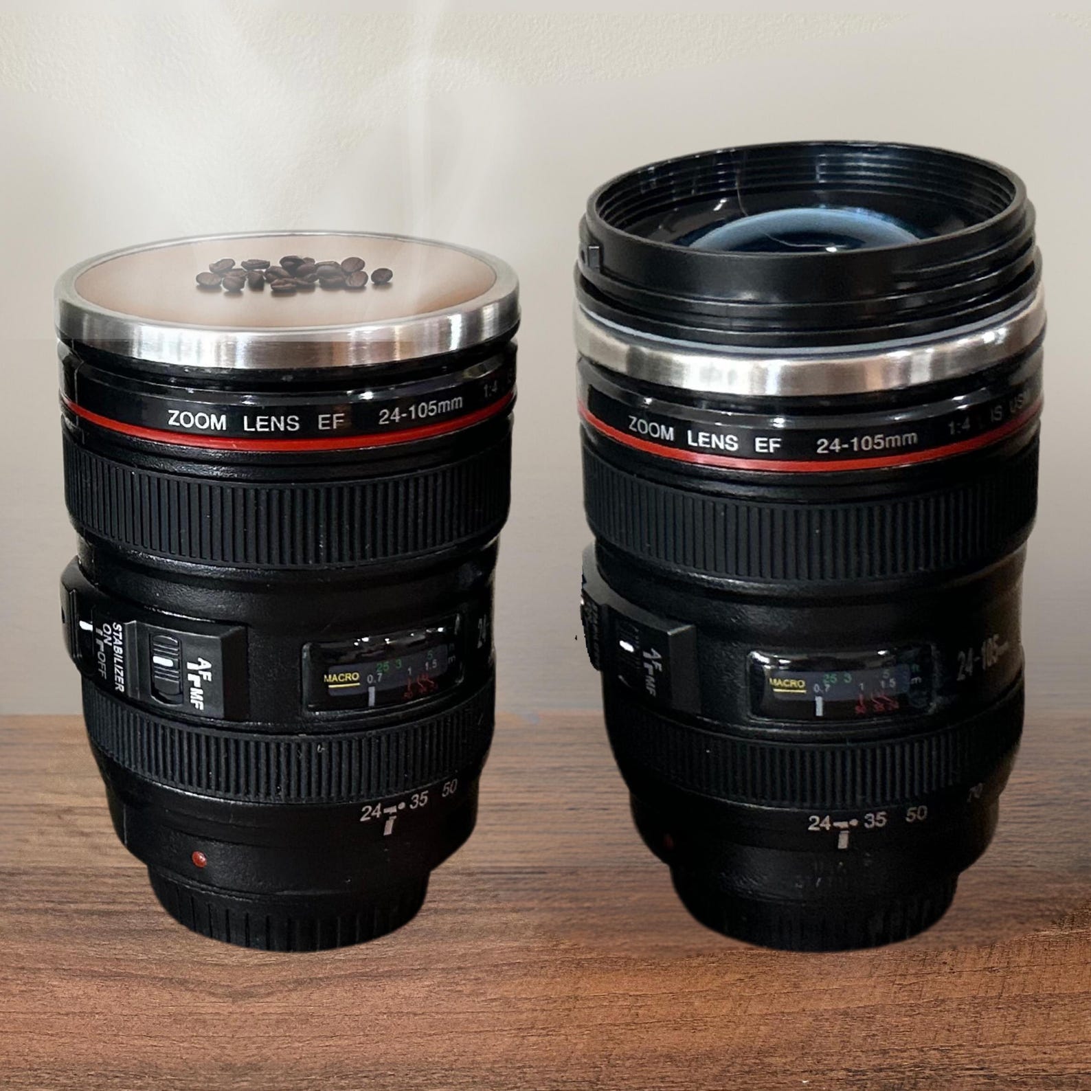 Camera Lens Realistic Mug | Coffee Cup | Photographer Gift ...