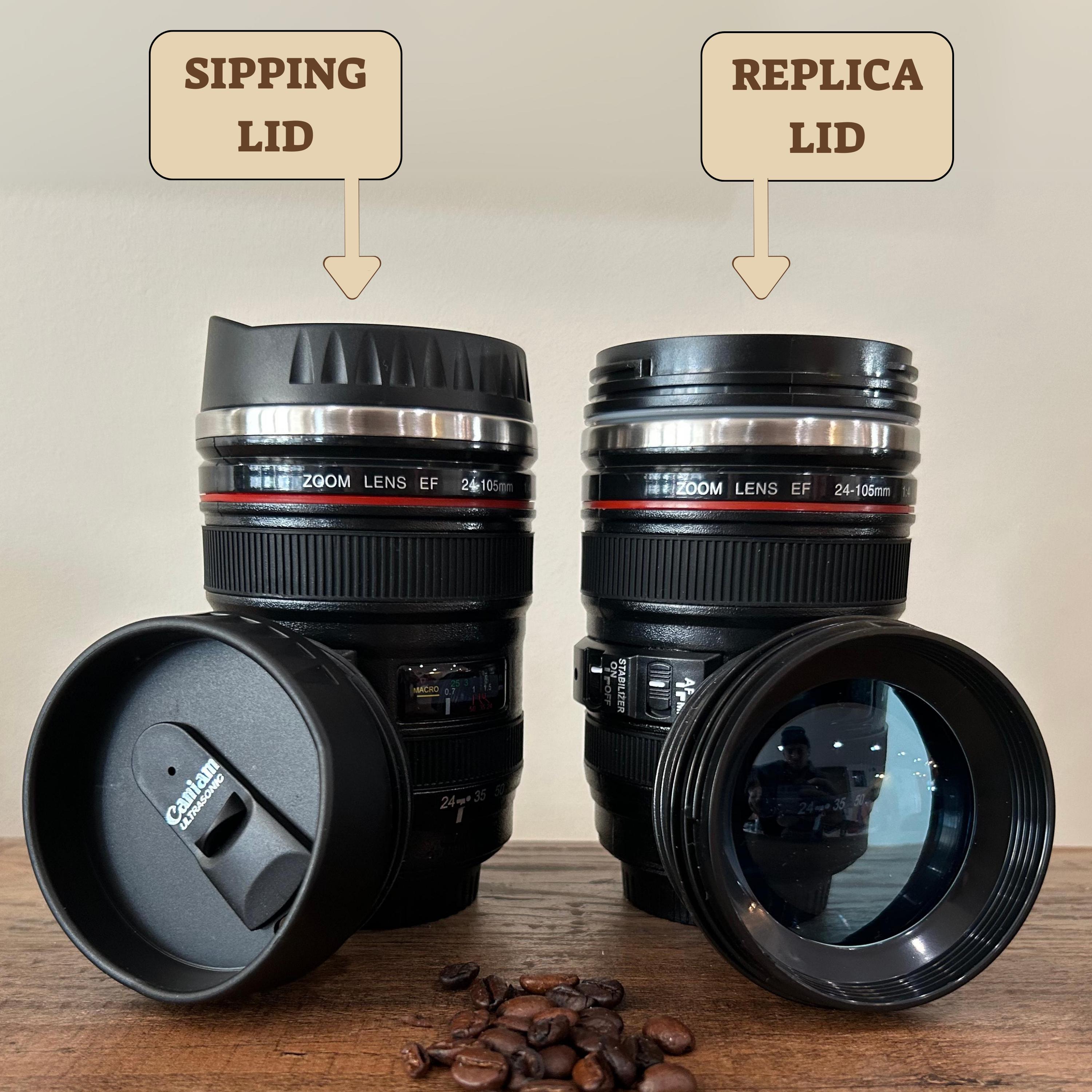 Camera Lens Realistic Mug | Coffee Cup | Photographer Gift ...
