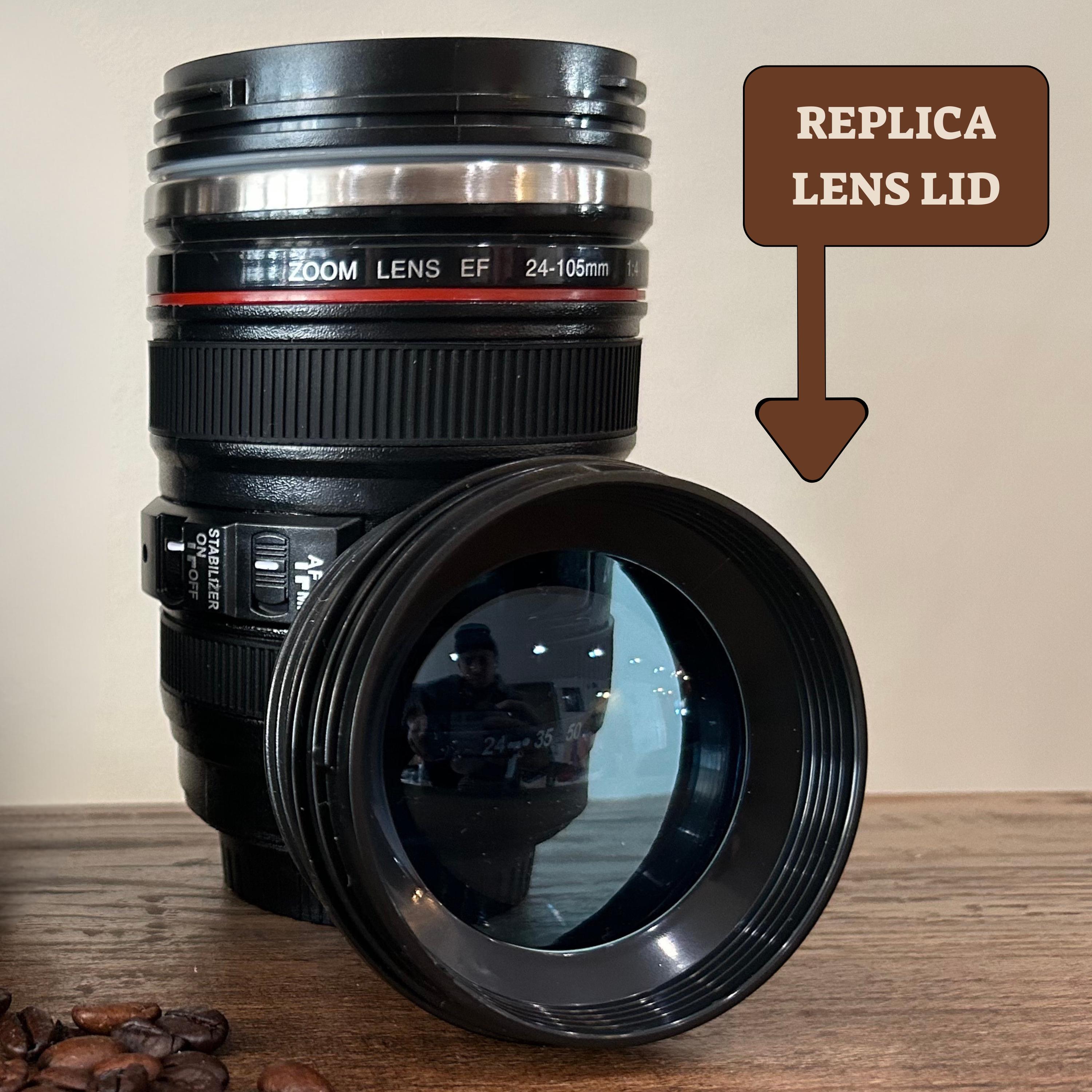 Camera Lens Realistic Mug | Coffee Cup | Photographer Gift ...