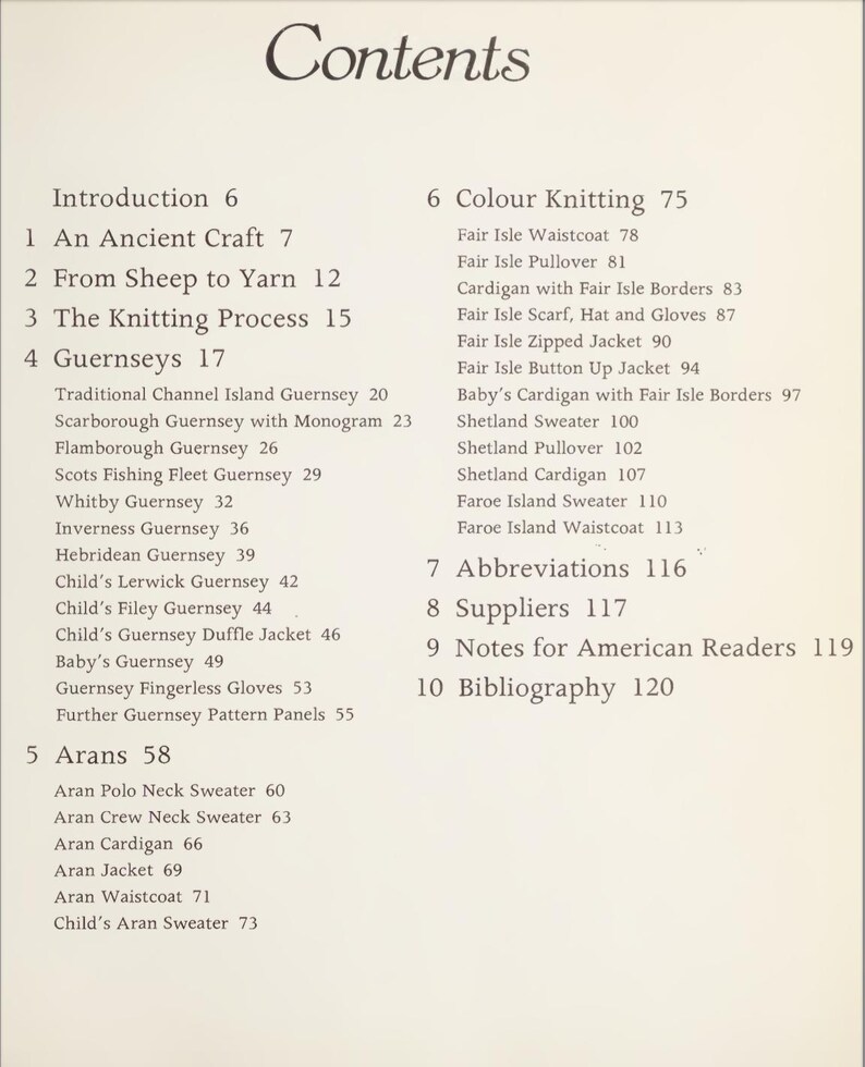 Traditional Knitting Patterns of Ireland, Scotland and England, Vintage ...