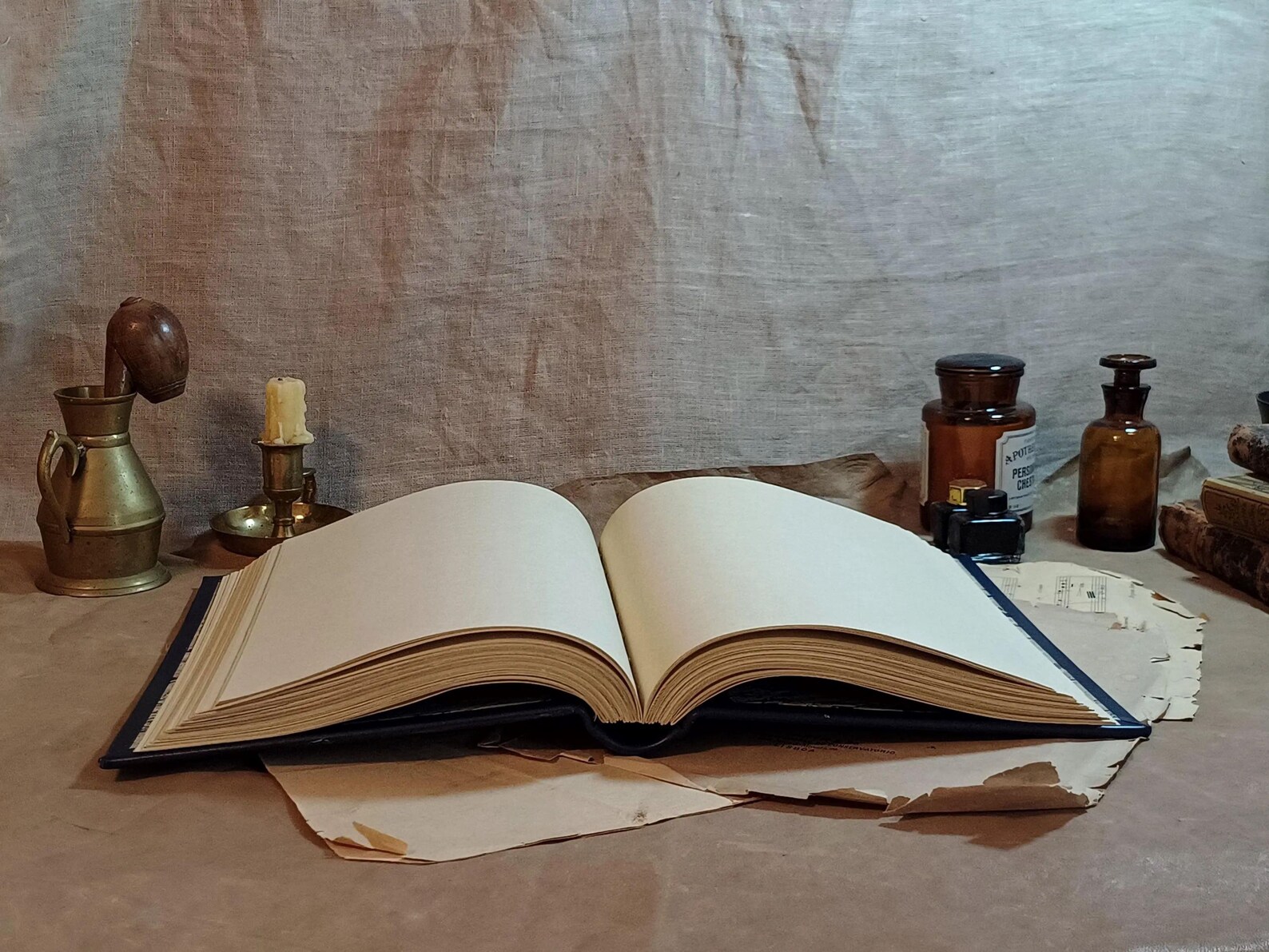 Handmade Leather Journal With Gold Tree of Life – Brown Personal ...