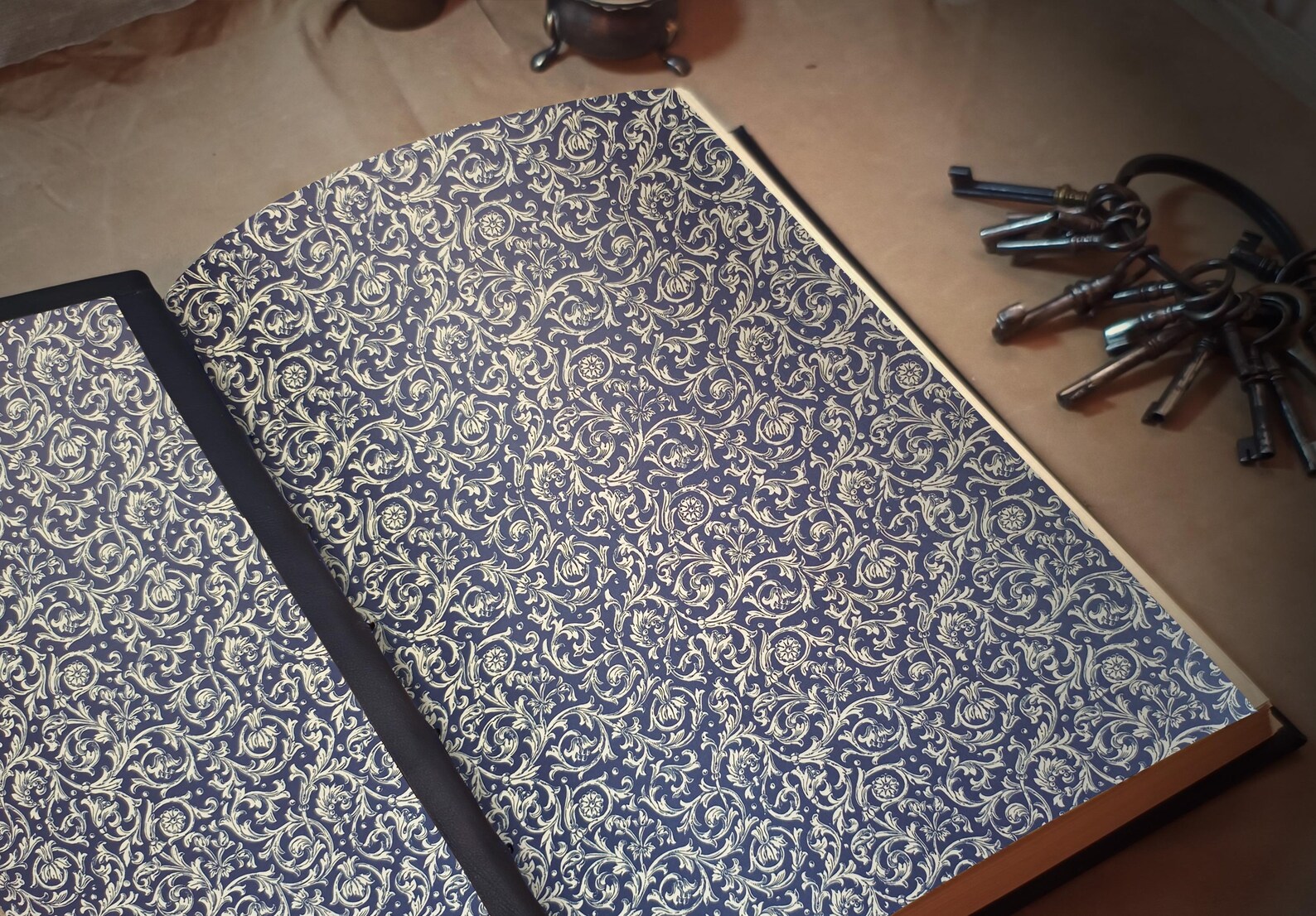 Handmade Leather Journal With Gold Tree of Life – Brown Personal ...