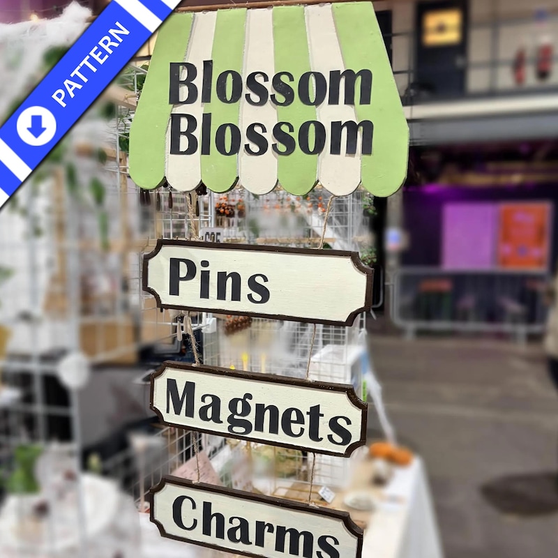 Market Stall Hanging Sign - Etsy