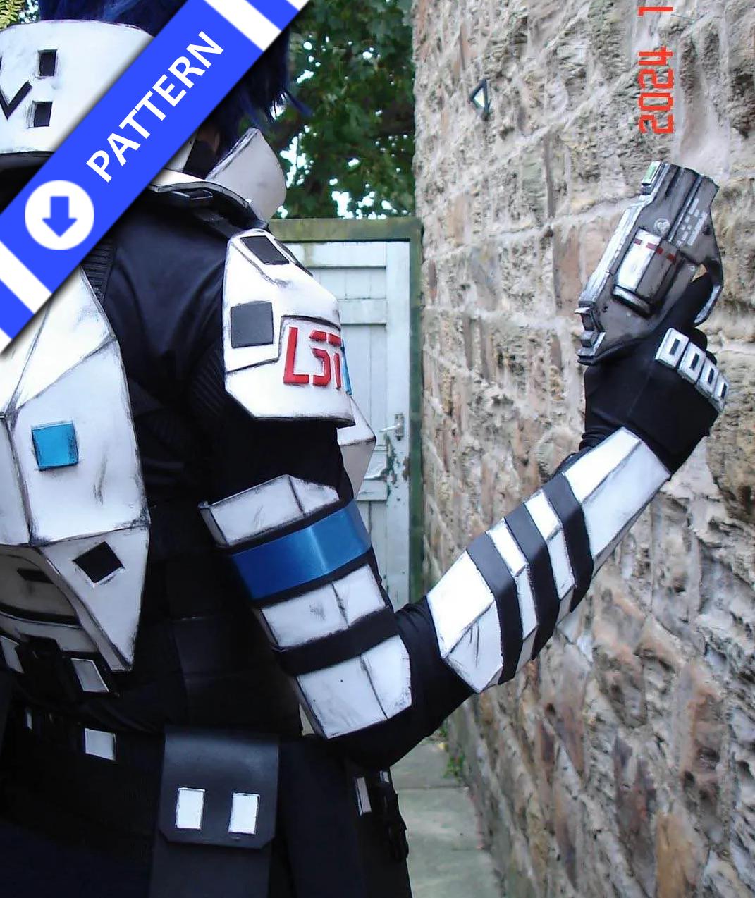 SIGNALIS LSTR Arm Armour Cosplay Blueprint and Guide - Etsy