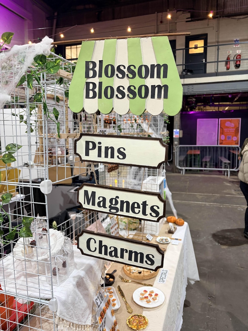 3D Hanging Sign for Stalls, Markets and Events - Pattern + STL Files ...