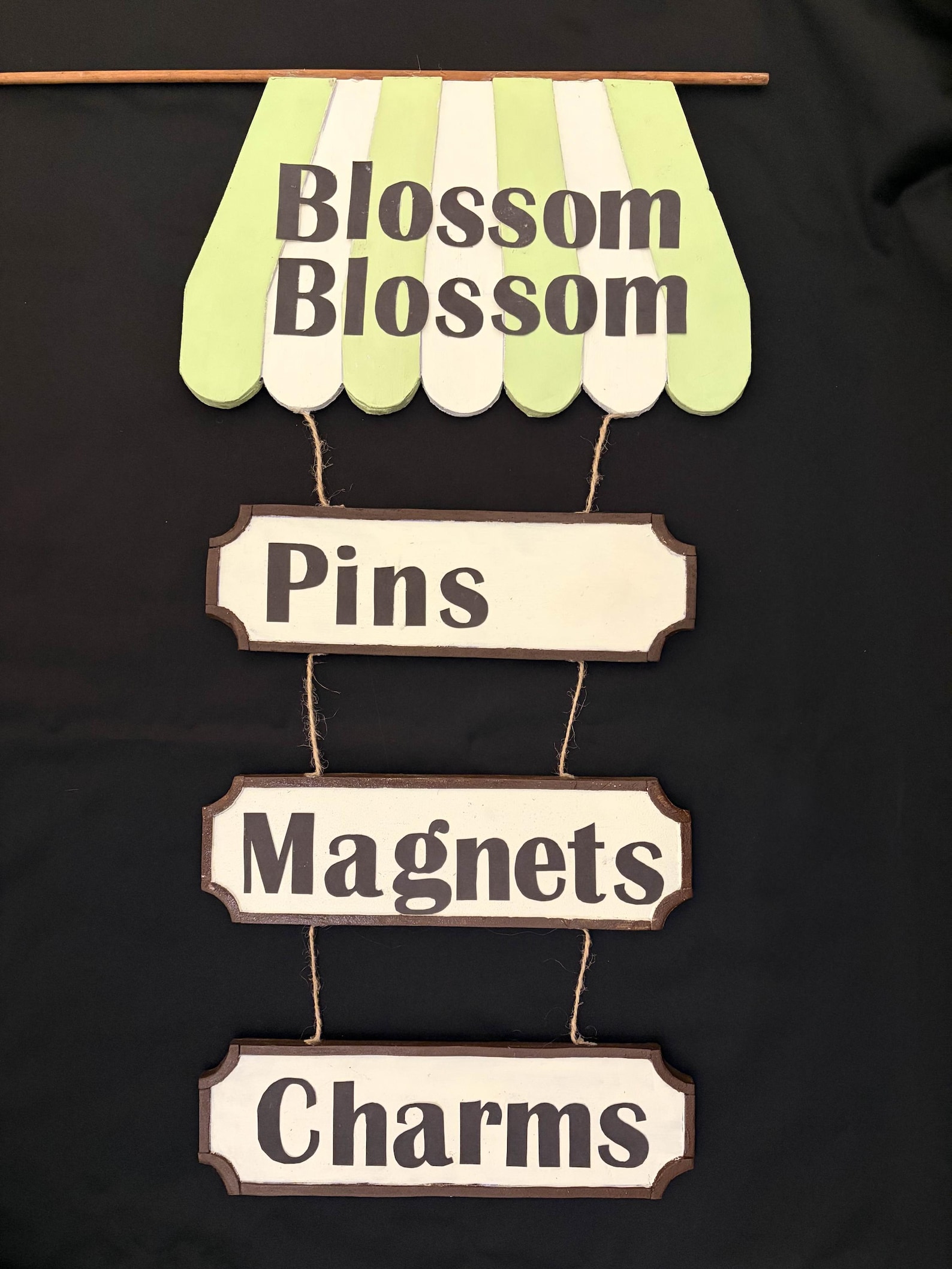 3D Hanging Sign for Stalls, Markets and Events - Pattern + STL Files ...