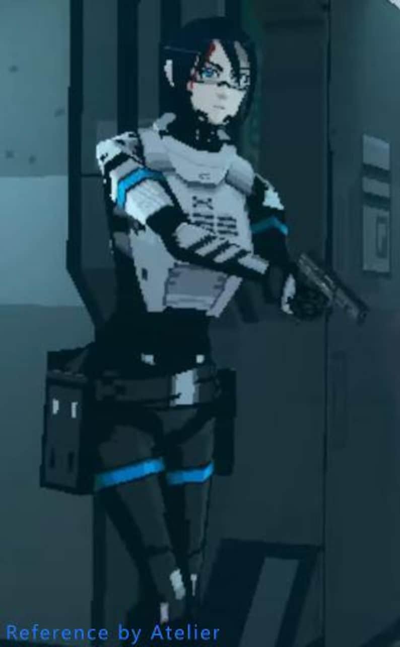 SIGNALIS LSTR Chestplate Armour Cosplay Blueprint and Guide - Etsy