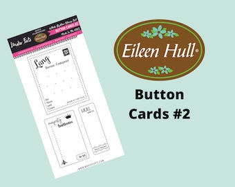 Vintage Button Cards | Etsy