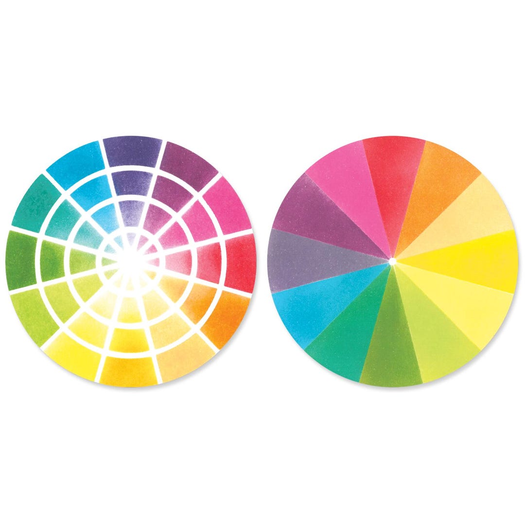 Color Wheel Stencil - Etsy