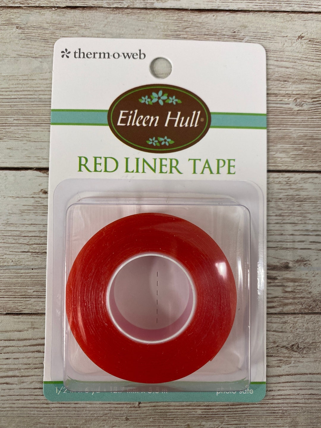 1/2" Red Liner Tape - Etsy
