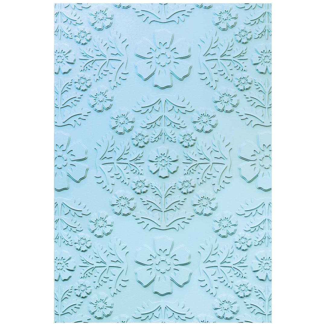 Floral Damask Multi-level Embossing Folder - Etsy