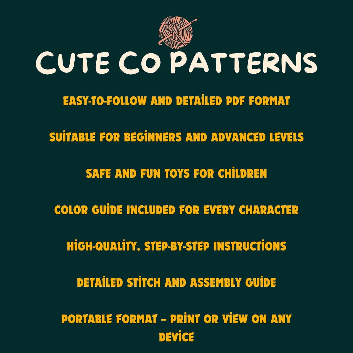 Animal Amigurumi Crochet Patterns Bundle – No Sew Plushies, Soft Toy ...