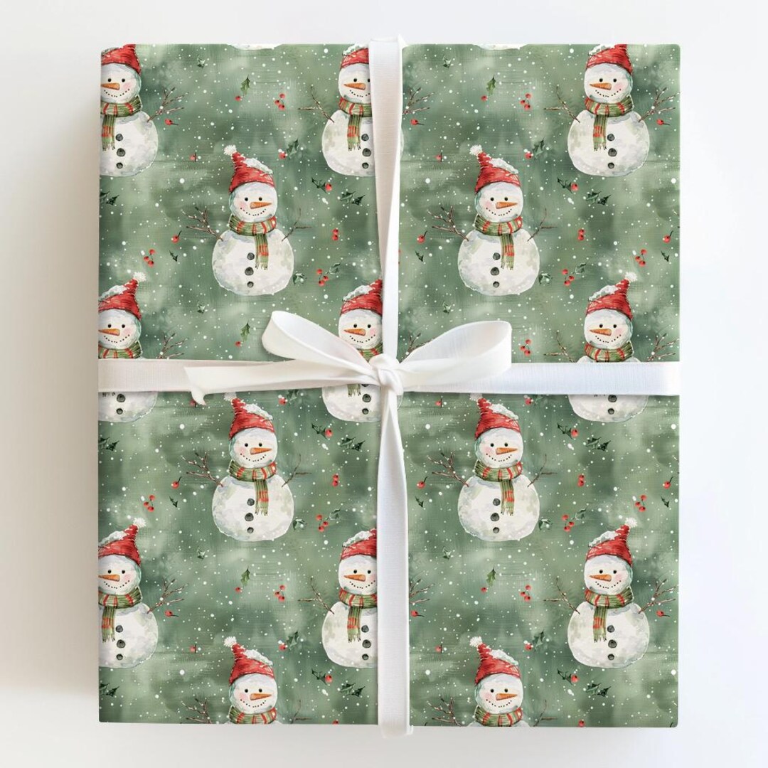 Polar Plunge Wrapping Paper - Etsy