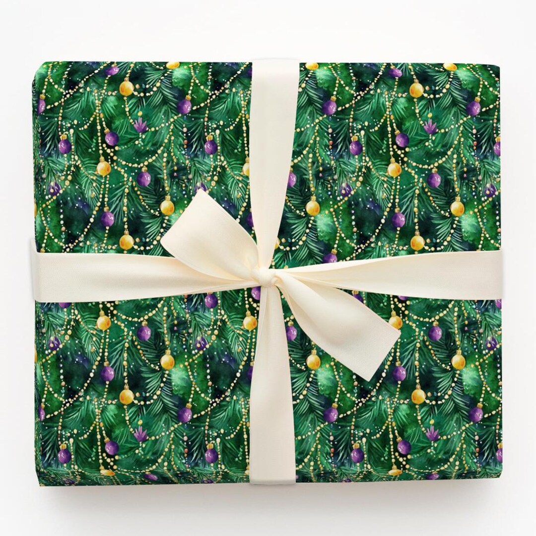 Second Line Sparkle Wrapping Paper - Etsy