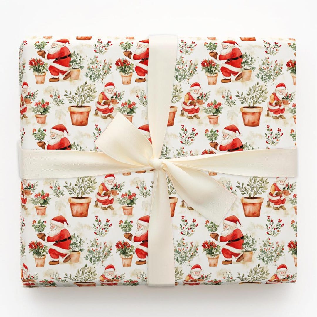 Sprout and About Wrapping Paper - Etsy