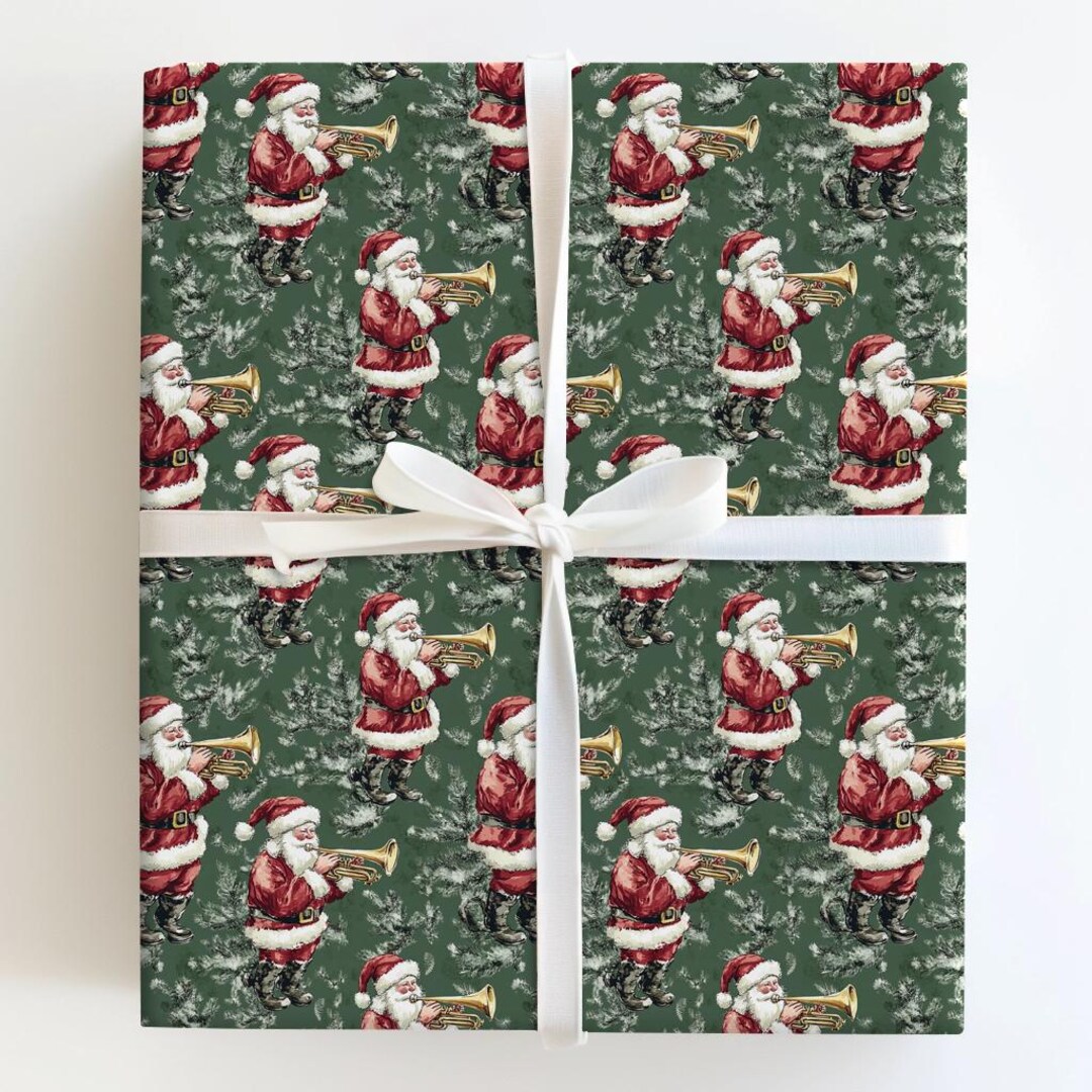 Jazzy Jingle Jam Wrapping Paper - Etsy