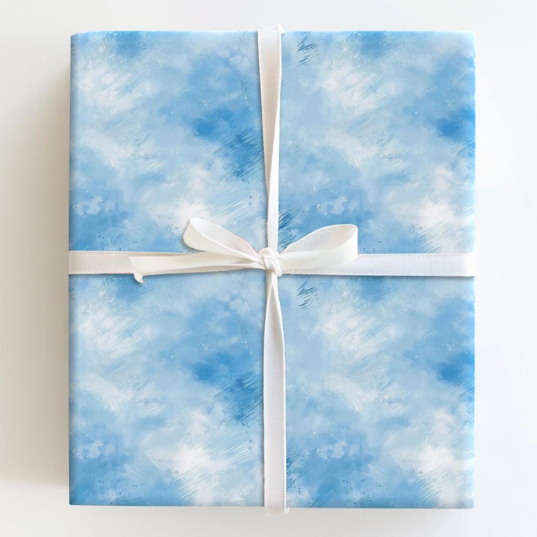 Sky Bliss Wrapping Paper - Etsy