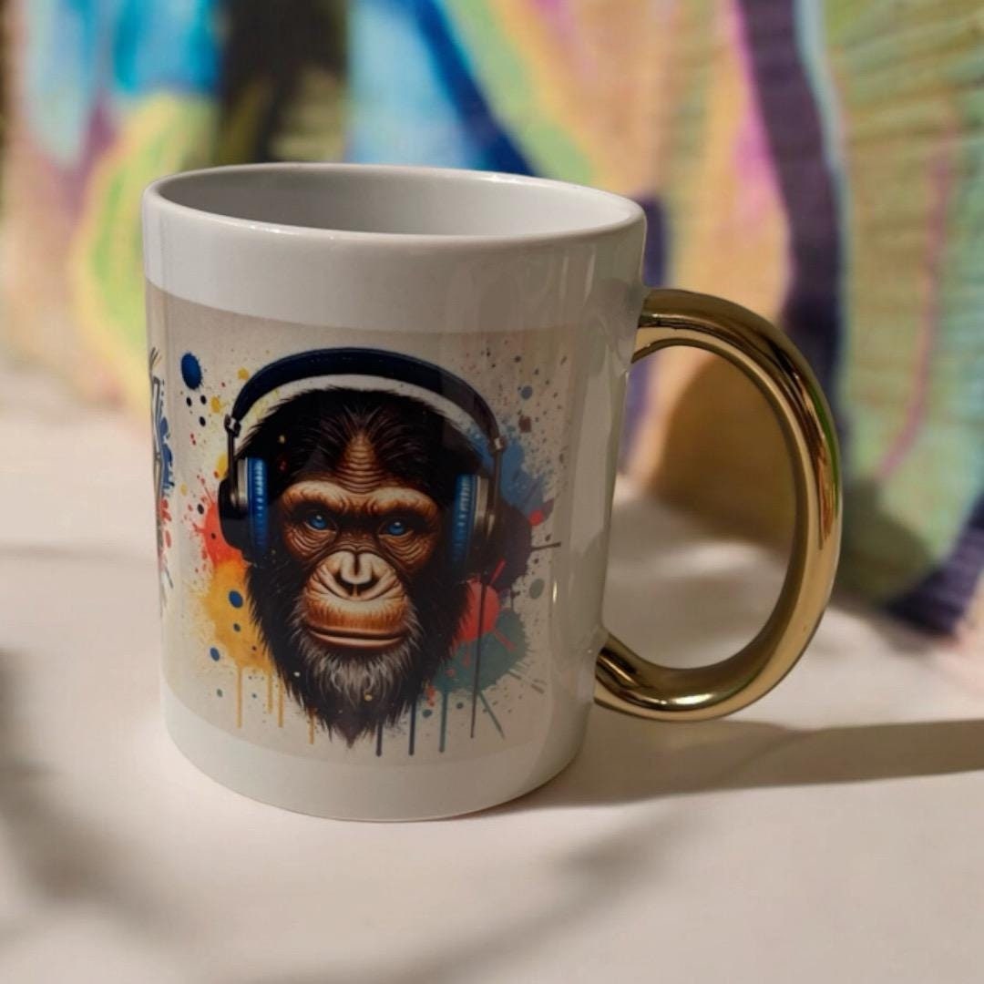 Authentikx Monkey Mugs - Etsy