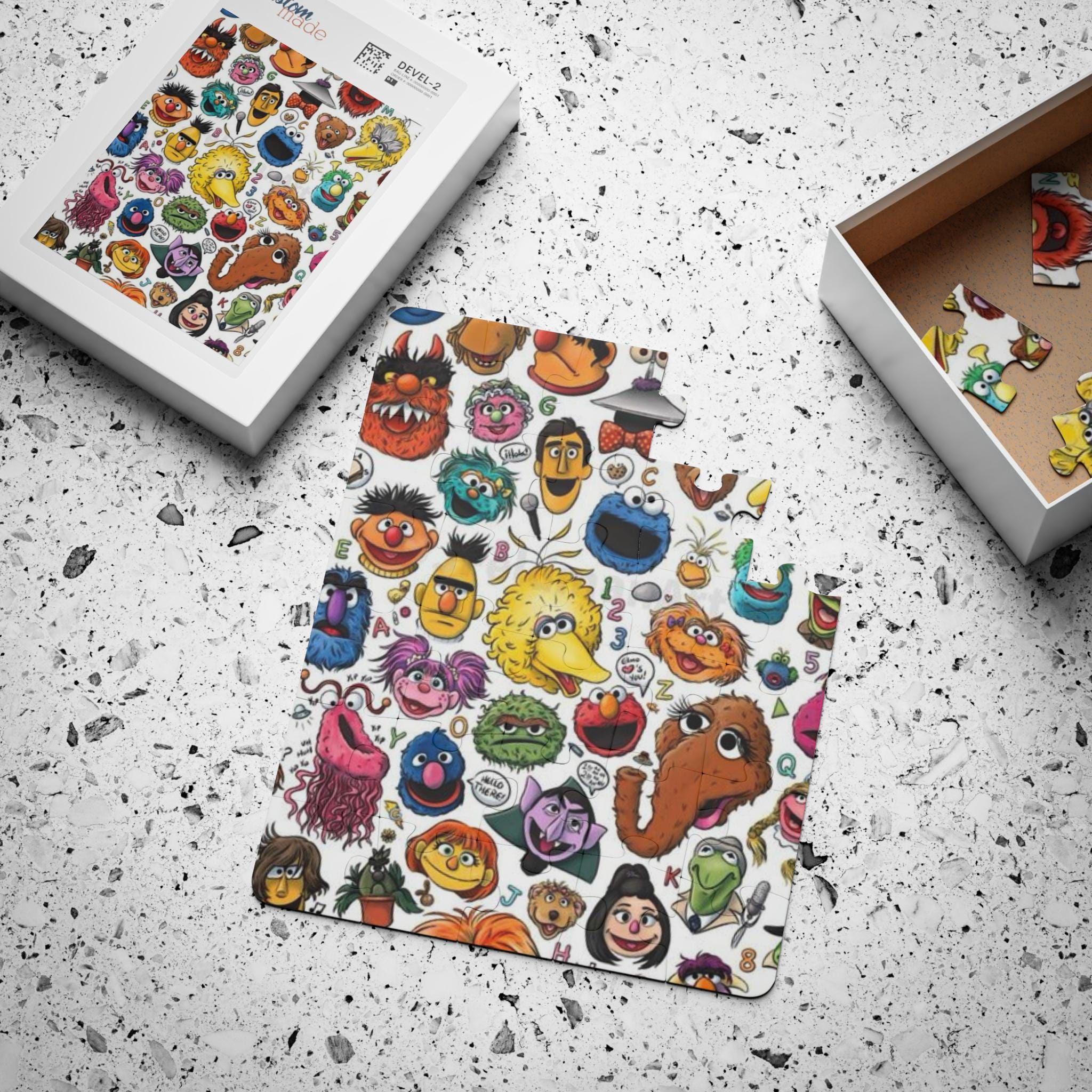Kids' Sesame Street Puzzle 30-piece Toddler-friendly Puzzle Safe ...