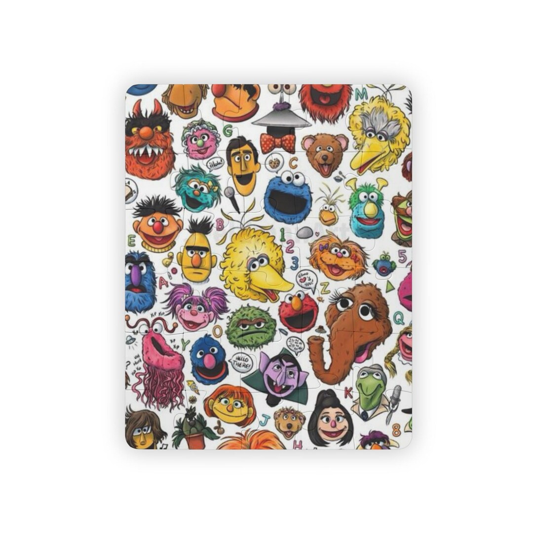 Kids' Sesame Street Puzzle 30-piece Toddler-friendly Puzzle Safe ...