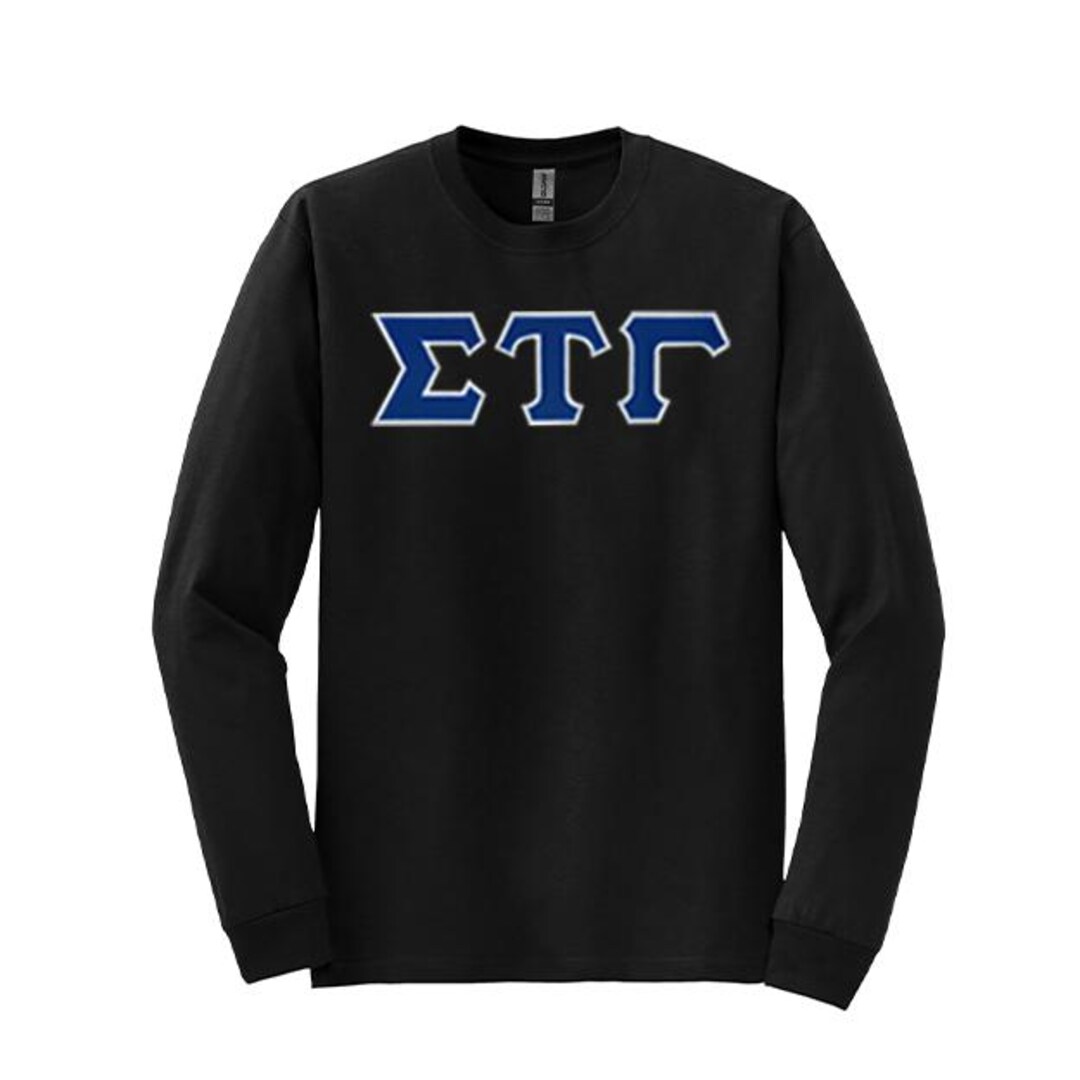 Sigma Tau Gamma Fraternity Greek Letter Long Sleeve T-shirt - Etsy