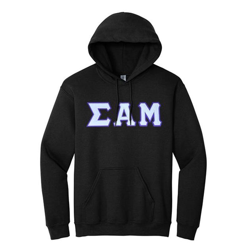 Sigma Alpha Mu Fraternity Greek Letter Hoodie - Etsy