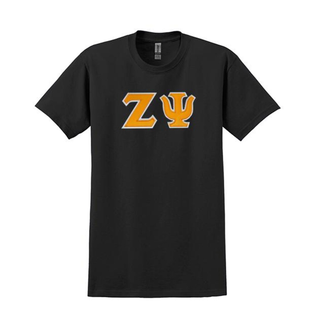 Zeta Psi Fraternity Greek Letter T-shirt - Etsy