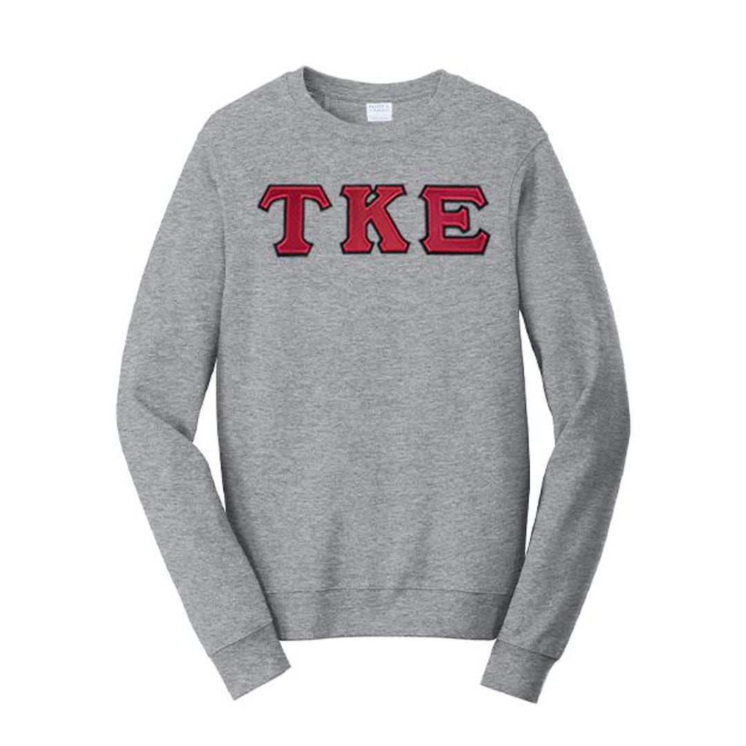 Tau Kappa Epsilon Fraternity PREMIUM Greek Letter Crewneck Sweatshirt - Etsy
