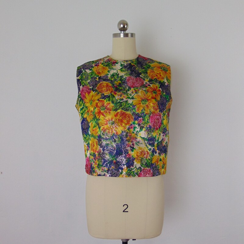 60s Cropped Top - Etsy
