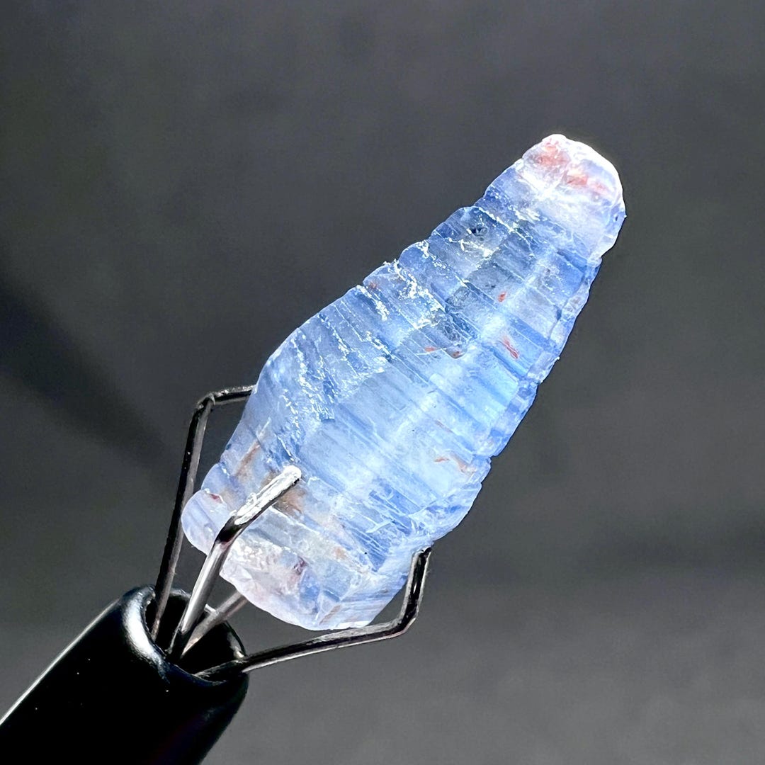 5.67 Ct Unheated Blue Sapphire Crystal – Sri Lanka Origin - Rare ...