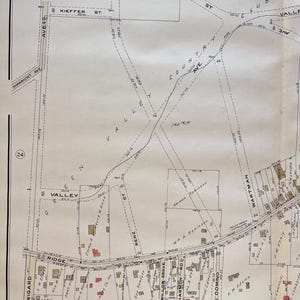 Roxborough Map, Original 1929 Ward 21 Philadelphia Atlas, Manayunk - Etsy