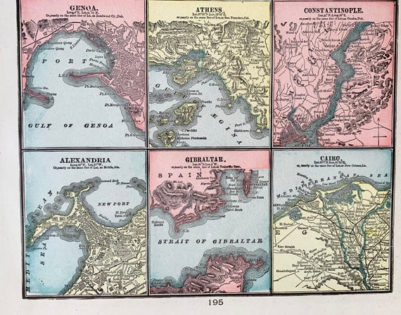 Alexandria World Map