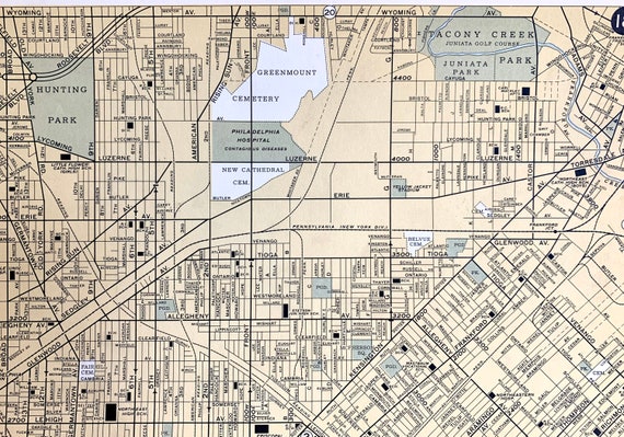Map Of North Philadelphia