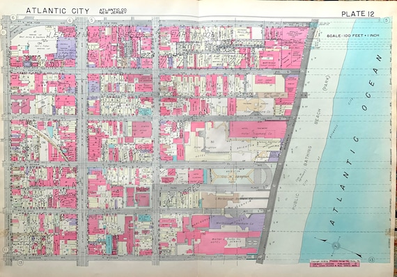 Atlantic City Printable Tourist Map☢ Descubra um mundo de apostas e ...