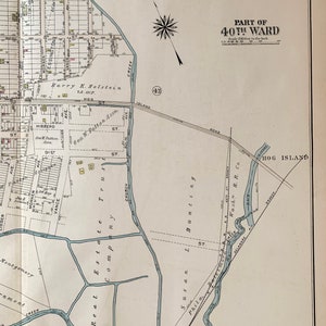 Hog Island Map, Original West Philadelphia Atlas, Eastwick Map - Etsy
