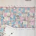 New Britain Township Map, Original 1948 Bucks County Atlas, Chalfont ...