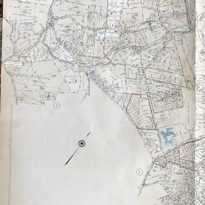 Penn Valley Map, Lower Merion Township Map, Original 1947 Main Line ...